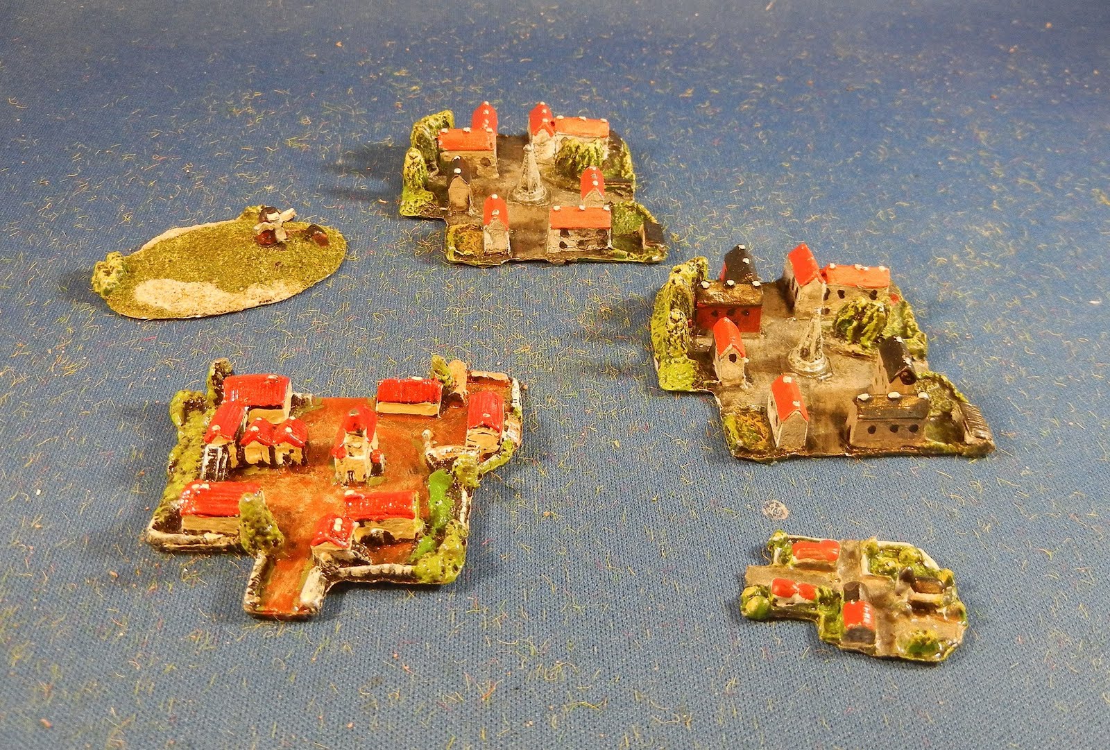 Bob's Miniature Wargaming Blog: FS 2mm terrain