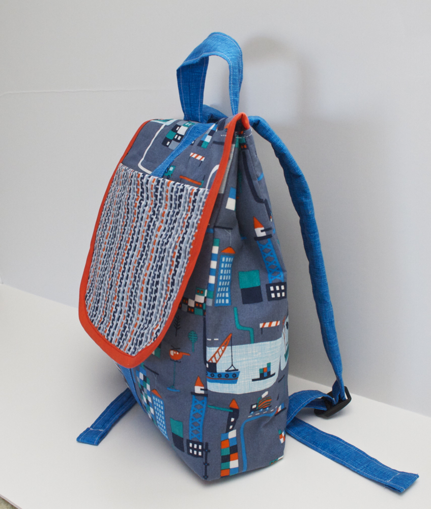 Sew Can Do: Our New Flaphappy Backpack-y