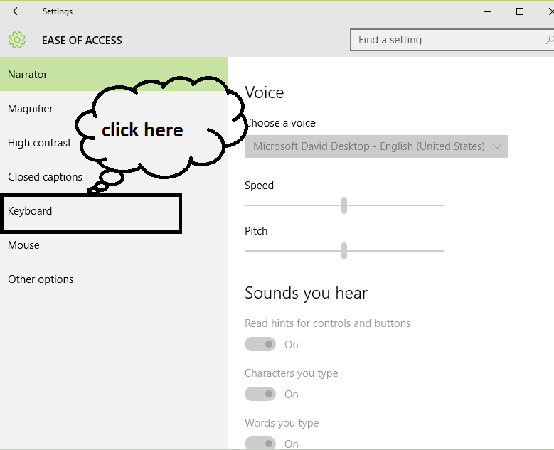 Backspace Key not working in Windows 10