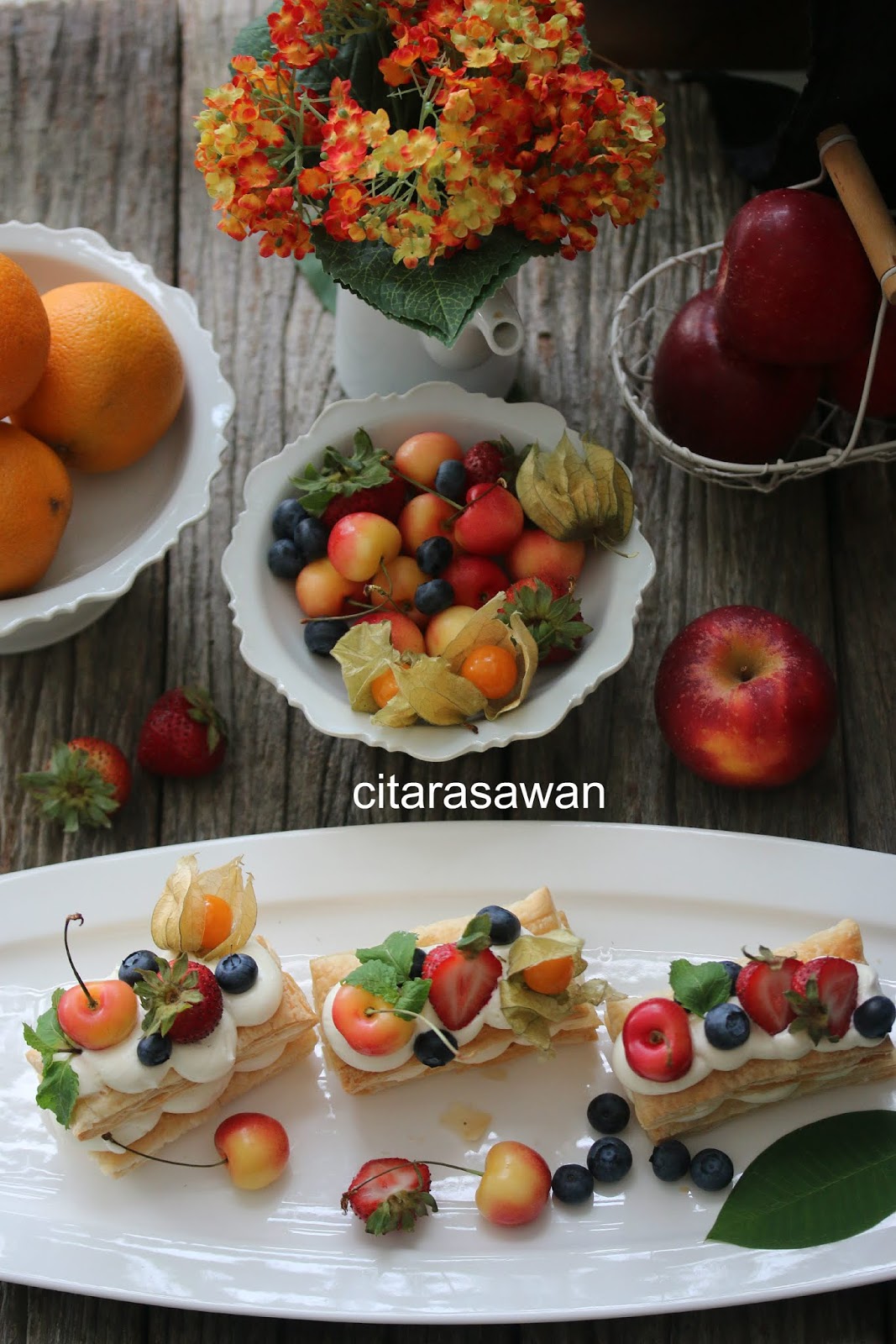 Kepingan Keju Pastry Puffs ~ Resepi Terbaik