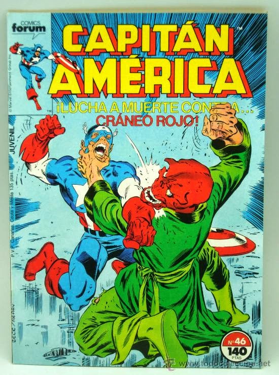 - LEYENDAS UNIVERSO MARVEL -: CRANEO ROJO