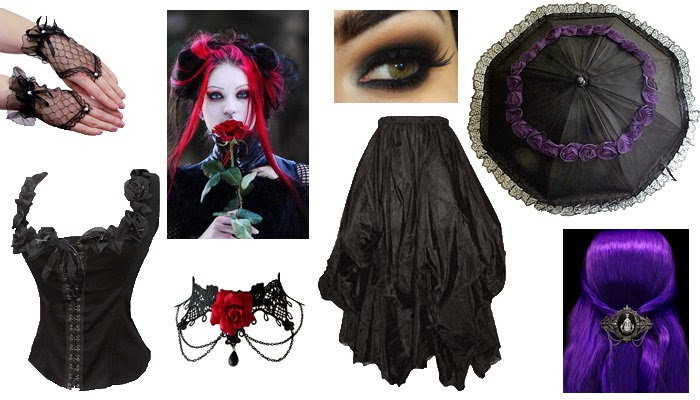 The Gothic Catwalk Blog: Gothic Style - The Romantic Goth