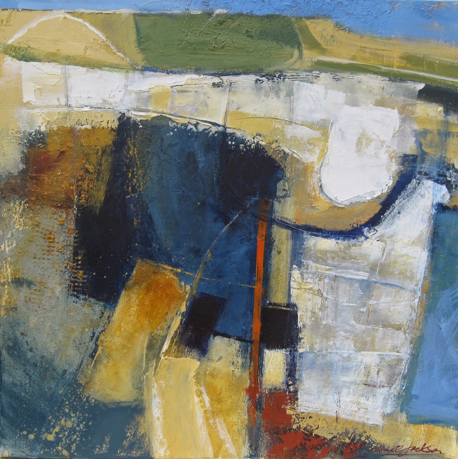 mike jackson, artist: Abstract paintings for Somerset exhibition, 9 ...