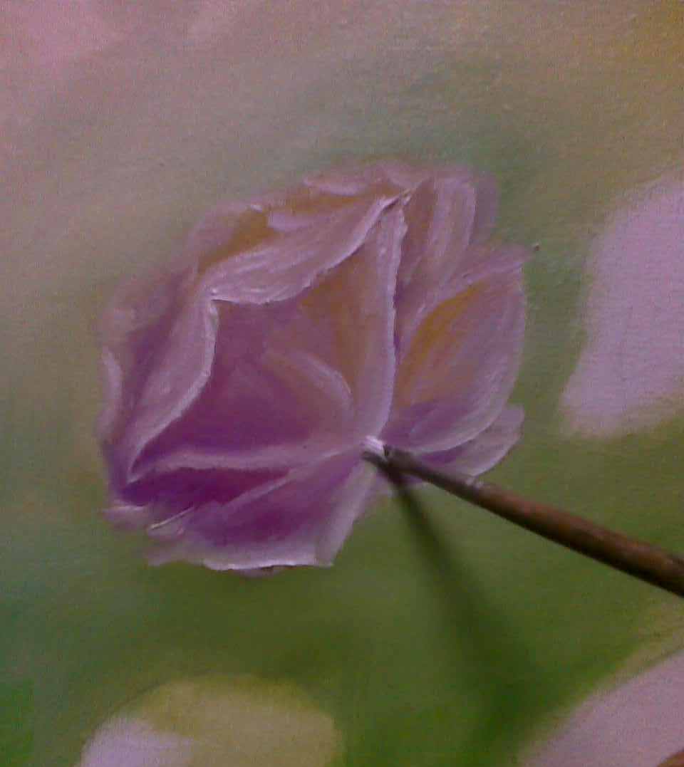 Pinturas de Telas: passo a passo pintando rosas
