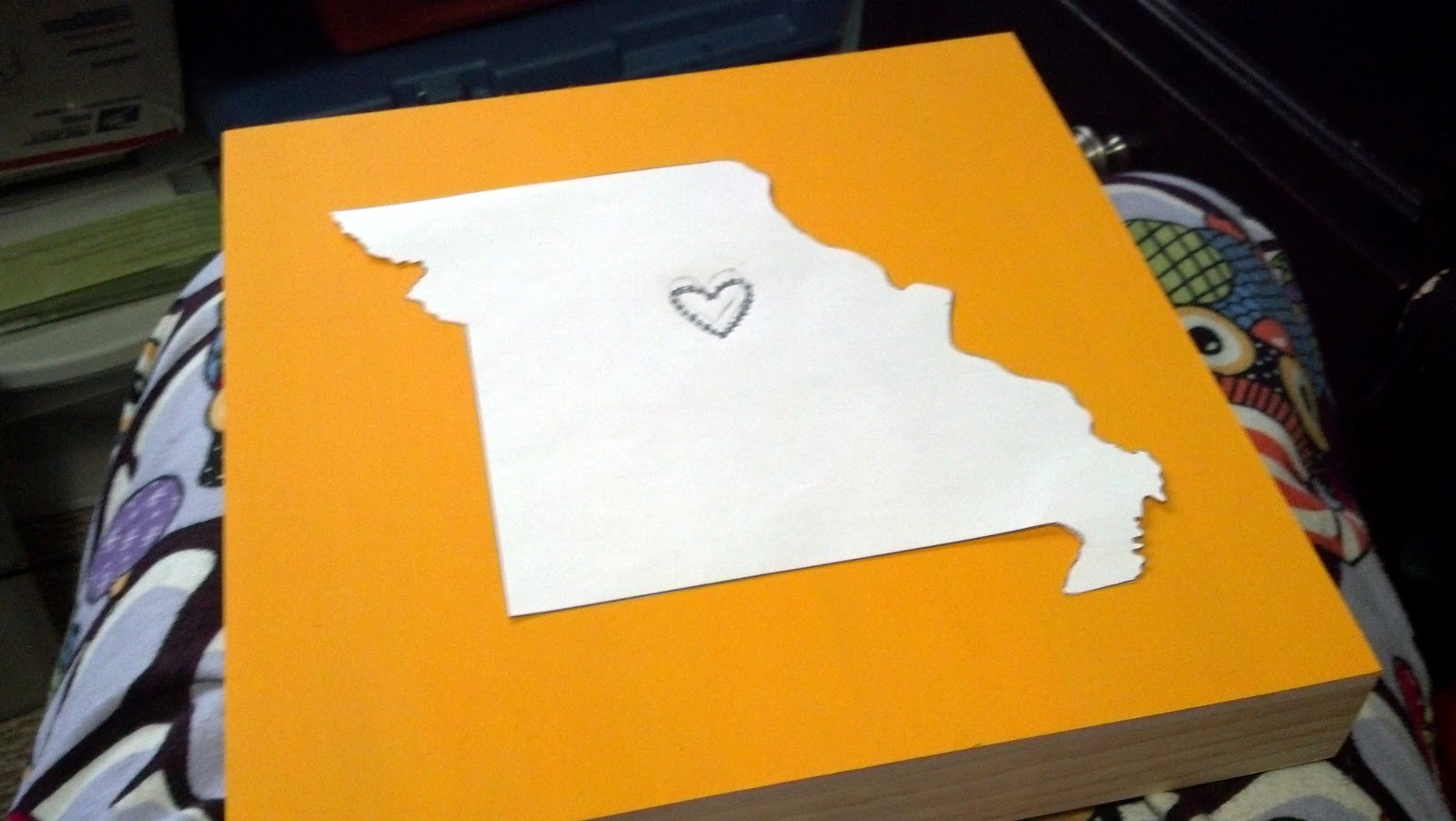 From Mizzou to Missoula: Pinspired: State String Art
