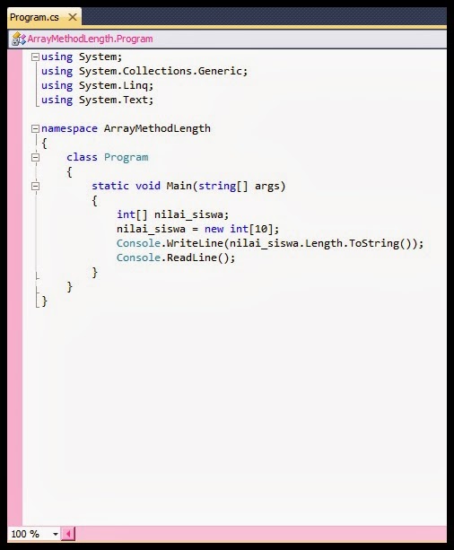 Teknik Informatika (｡ ‿ ｡): Array