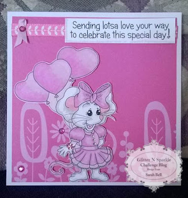 Magenta Snowflake Designs : Glitter 'N' Sparkle Challenge #209 - Think ...