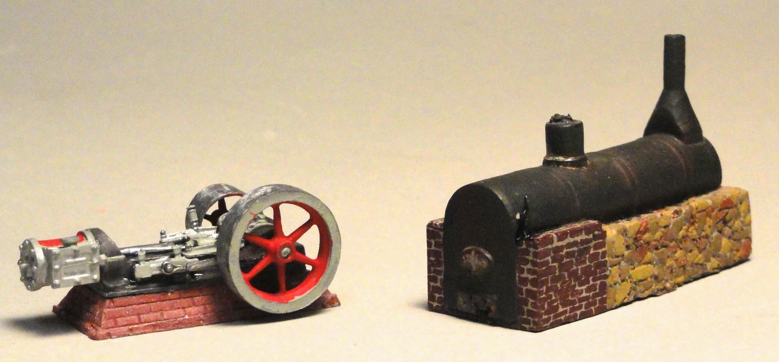 Model Railroad Minutiae: Steam pump boiler house machinery