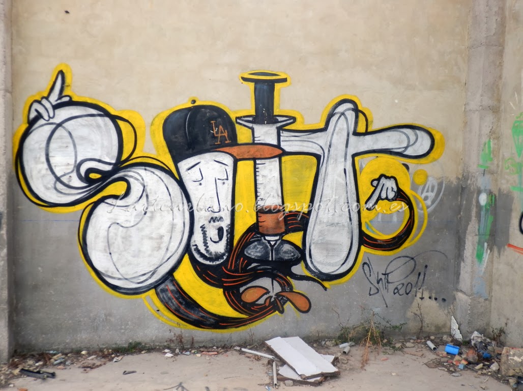 @streetartJO53: Graffitis por el Barrio del Camí de Vera