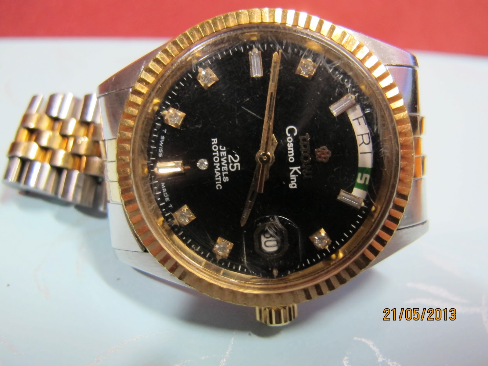 watchopenia: A titoni that built from parts