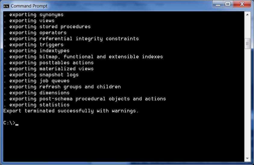 Fusion Learnings Anand Eswararao Yerrapati How To Export Or Import Oracle Database