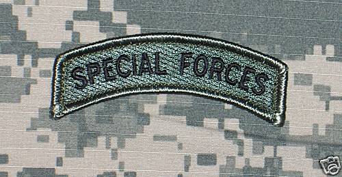 House of the Brave: ACU Patch - Special Forces SF Tab
