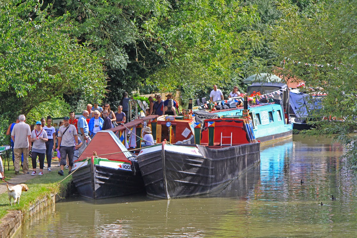 Captain Ahab's Watery Tales: Blisworth Festival filled to overflowing