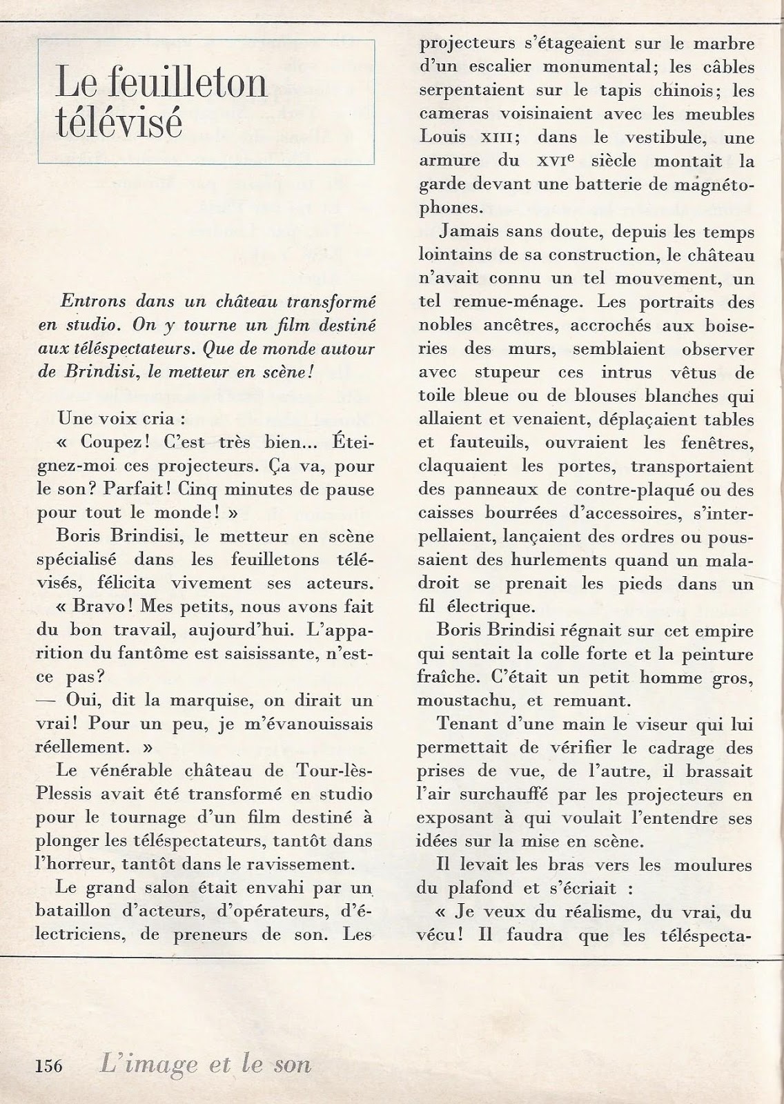 école : références: Lecture CM1 : L'image et le son (4 textes)