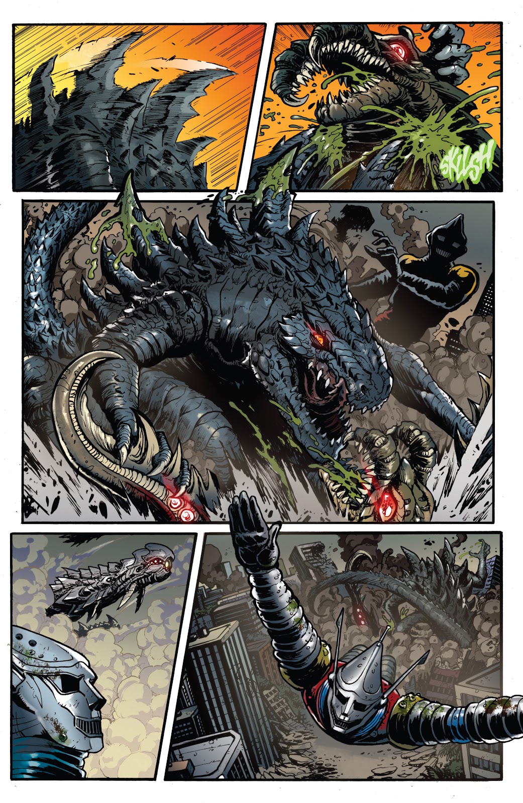 Godzilla Vs Zilla Comic