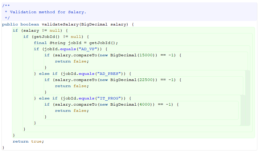 Oracle JET Solutions: JET - display ADF BC entity validation messages