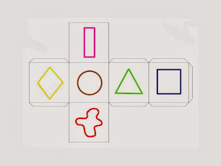 Recortar e Colar: Dados divertidos para recortar e colar