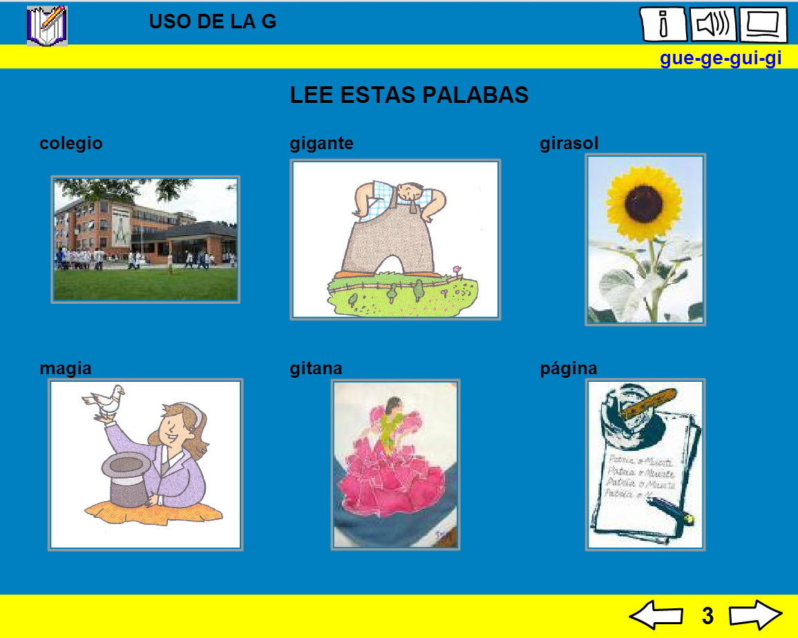 7mo Grado - VDS - 2020: Uso de la G