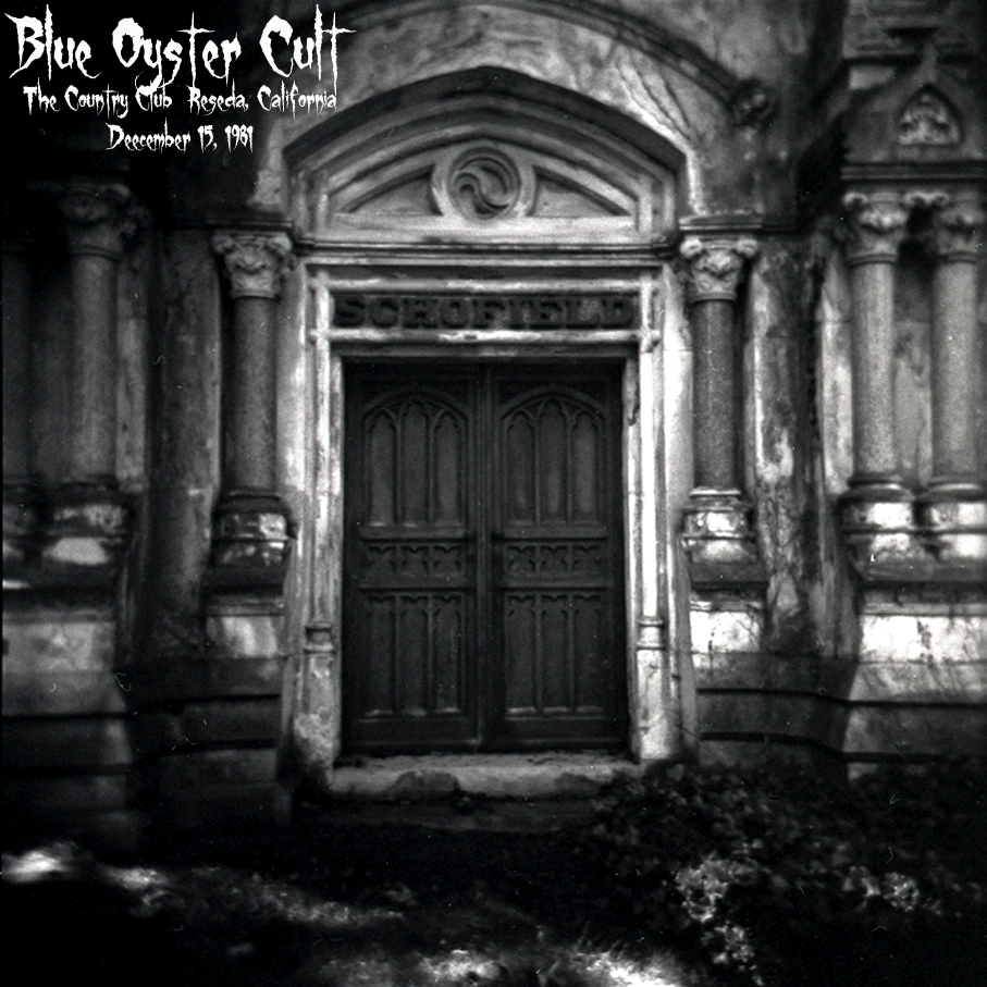 MUSIC ART VCL: Blue Oyster Cult - Live At The Country Club, Reseda, CA ...