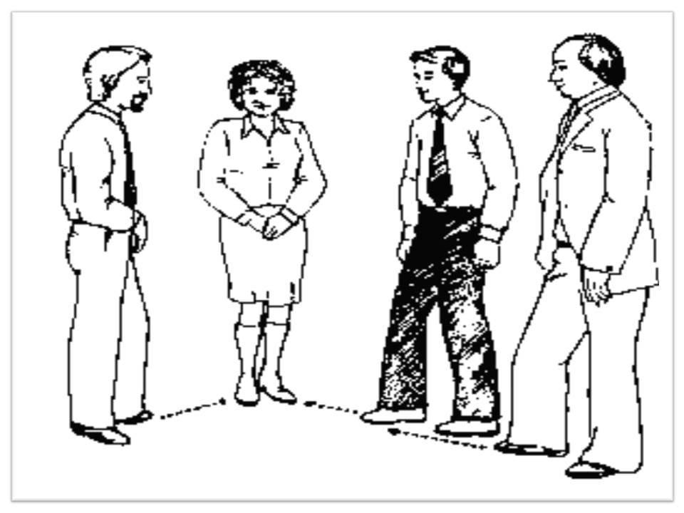 Body language: The truth of the pointing foot