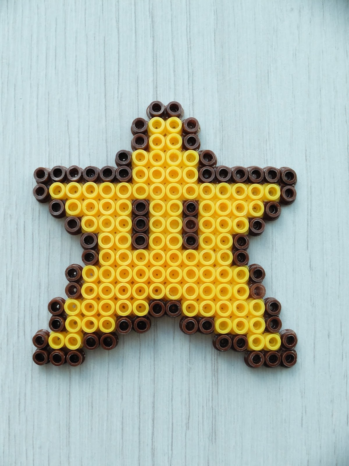 Pyssla Ideas: Mario Star