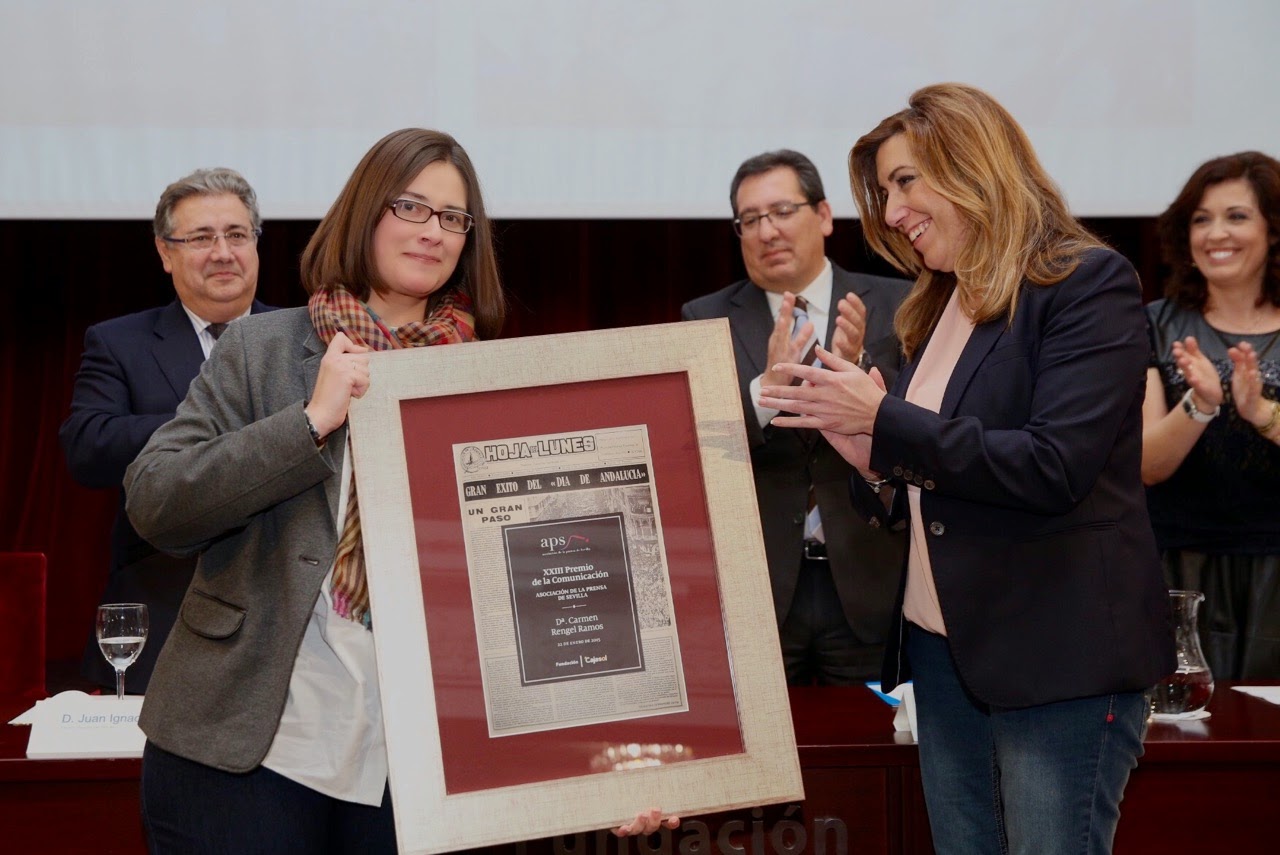Gelán Noticias: Carmen Rengel recibió en la Fundación Cajasol el XXIII ...