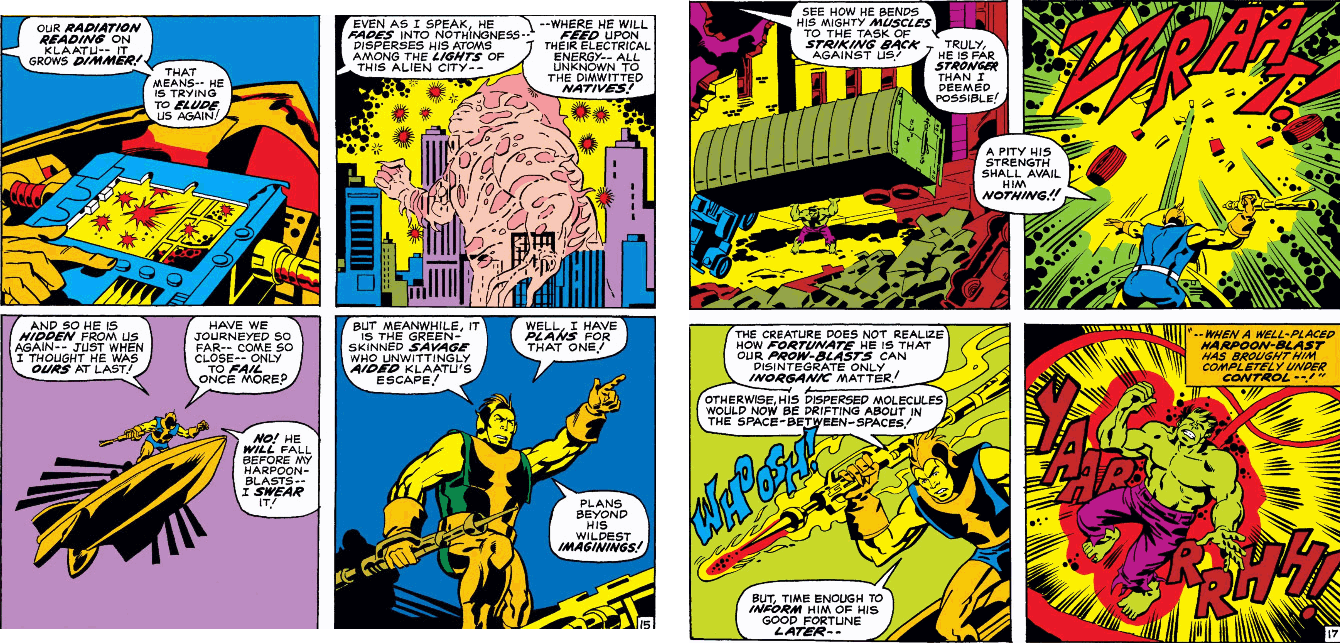 The Peerless Power of Comics!: A Behemoth Stalks The Stars!