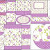 Purple Flowers: Free Printables Candy Bar Labels. | Oh My Quinceaneras!