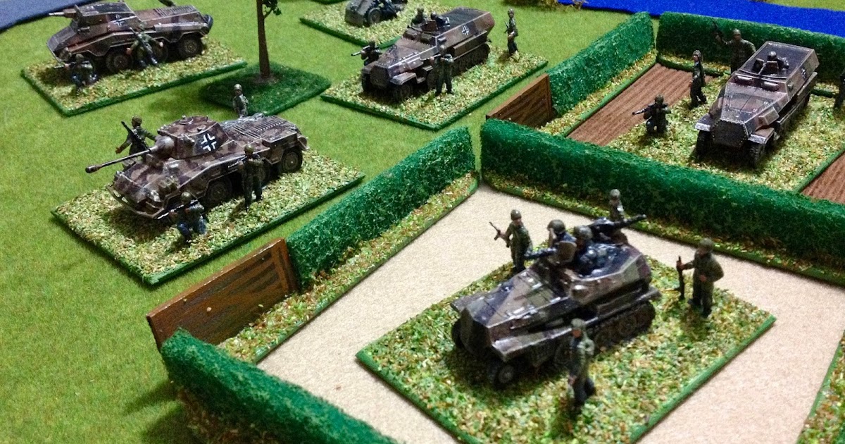 Grid based wargaming - but not always: WW2 additions