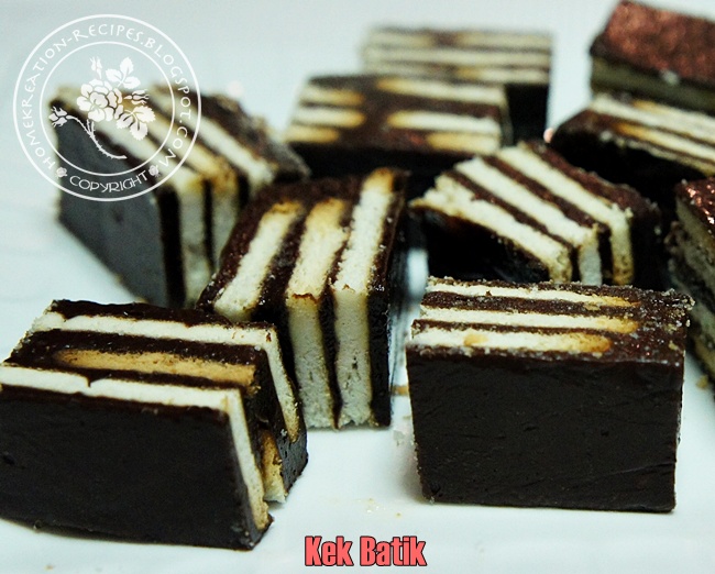 HomeKreation - Kitchen Corner: Batik Cake (Kek Batik)