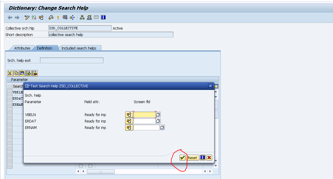 SAP TECH: Collective Search Help