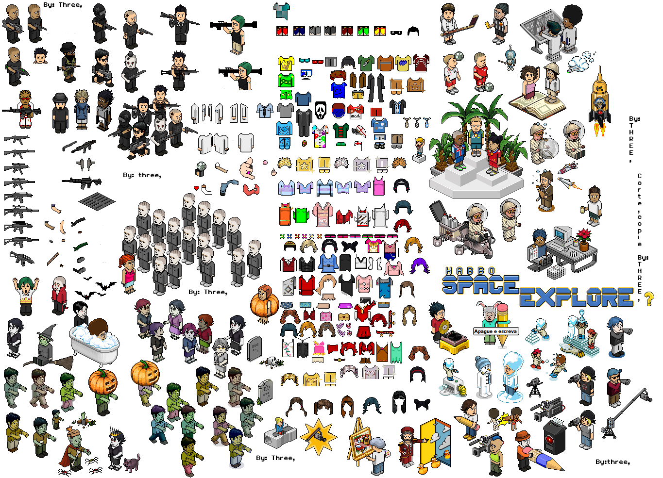 Mi Blog!: Pixel Art Habbo
