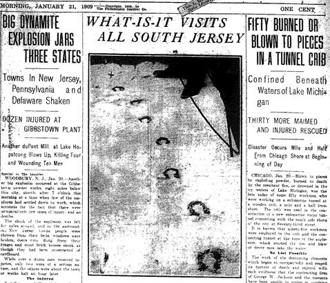 Paranormal Spot News: The Jersey Devil of New Jersey