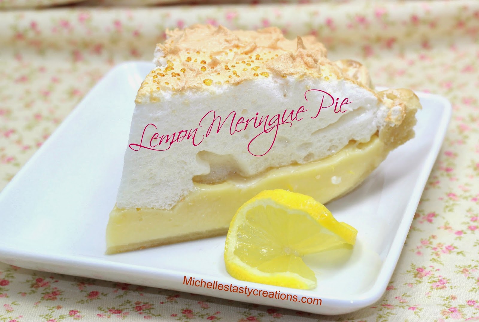 Michelle's Tasty Creations: Lemon Meringue Pie