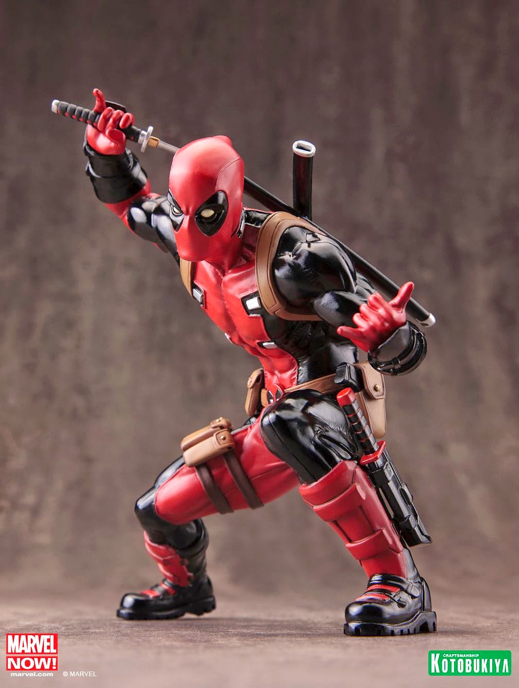 toyhaven: Kotobukiya previews their Marvel Now Deadpool "Merc with a ...
