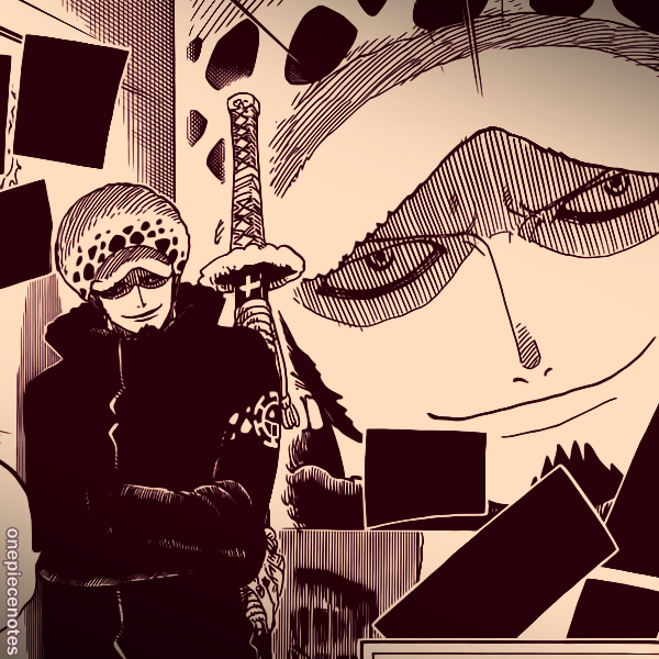 One Piece Notes Manga: Piece659 軀體部份的狀況