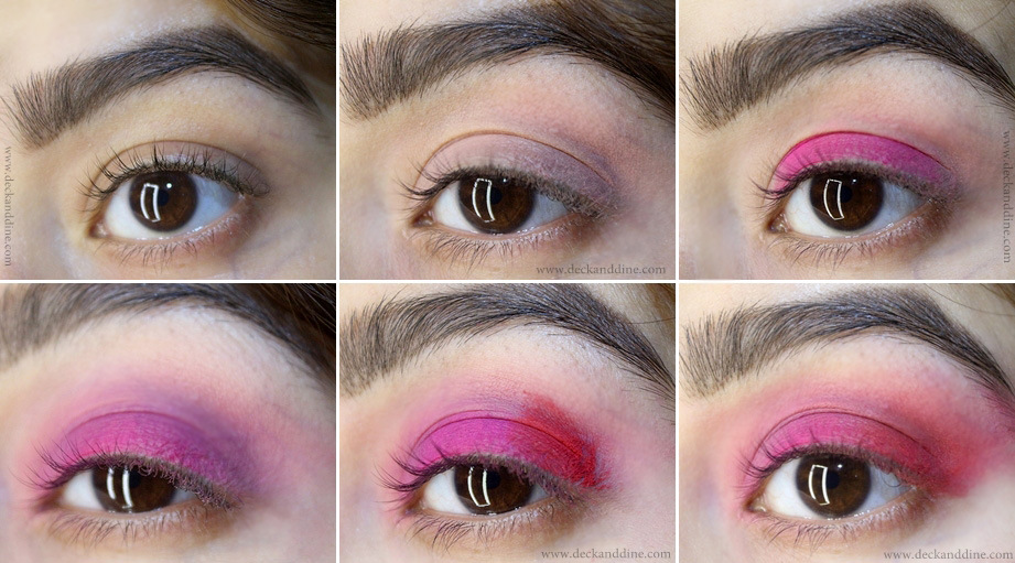 Valentine's Day: Easy and Quick Pink Half Cut Crease Makeup Tutorial ...