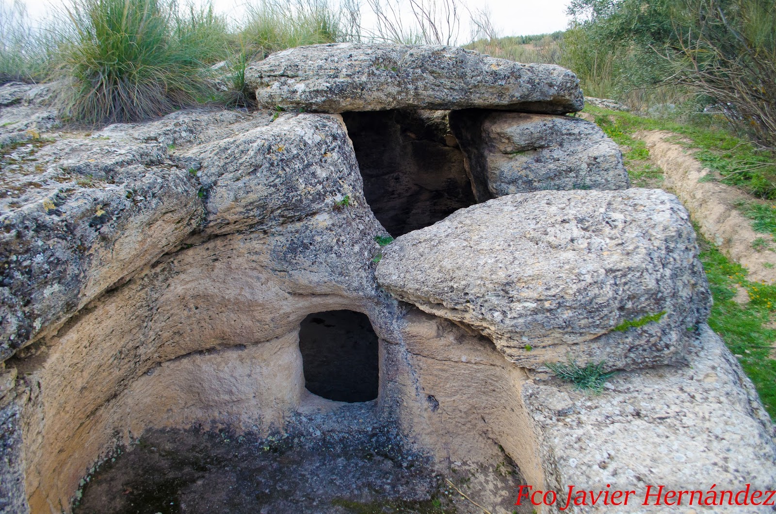 Lugares de Granada con encanto. : Necrópolis de Sierra Martilla.