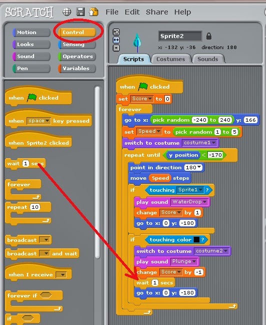 The Scratch Posts: Rain Drop