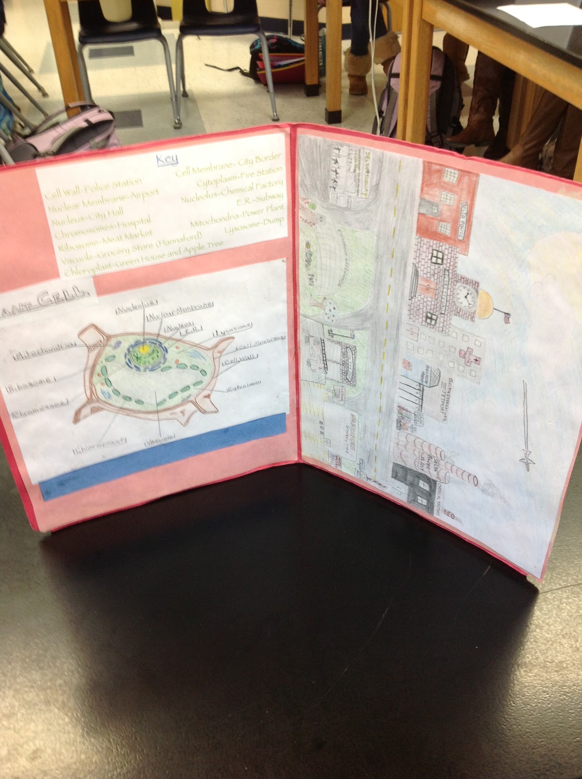 Cuthbert - 7th Grade Science Day to Day: Cell Analogy Project - Jan 2nd ...