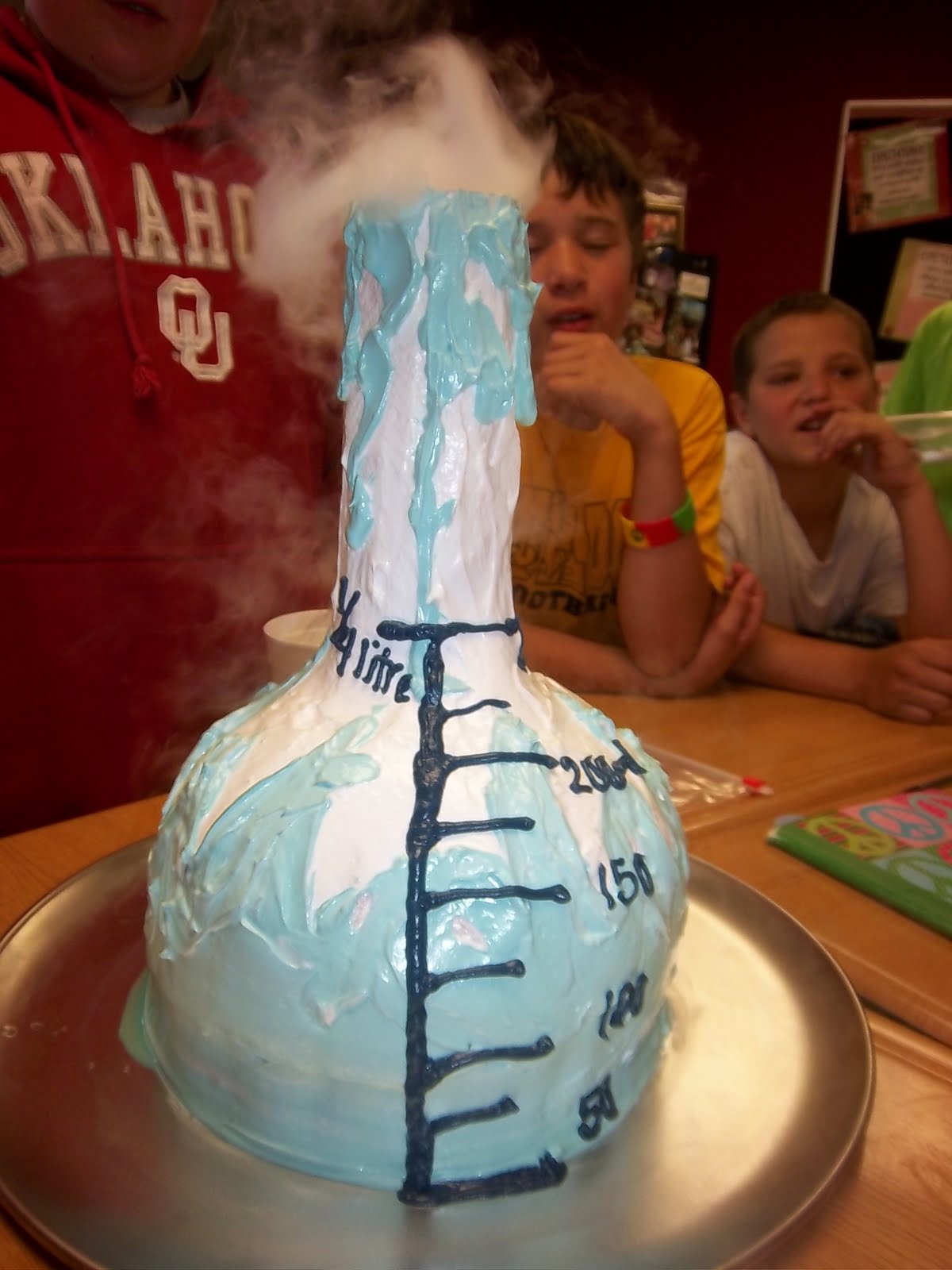 {Room 8} Where Great Things Happen!: Erlenmeyer Flask Cake