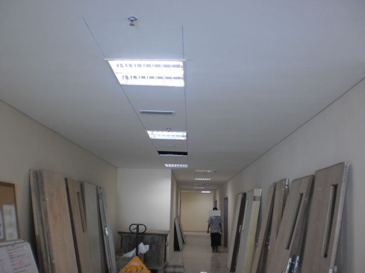 Electrical Installations: Hinged louvers for maintenance