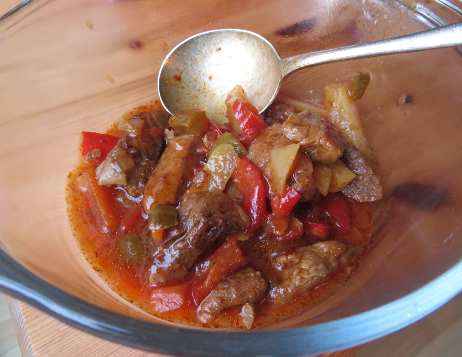 Four seasons.: Azu, the Tatar meat stew.