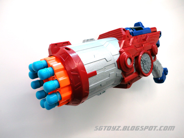SG Toyz: Optimus Prime Cyber Blaster - Review!