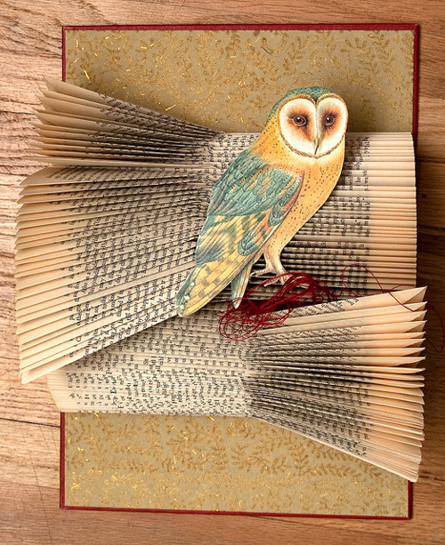 My Owl Barn: Rachael Ashe: Altered Book Art