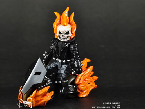 BAMF! - Bob's Astonishing Minimate Finds: Ghost Rider with Bike Minimate