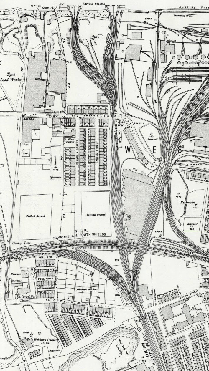 Tanfield Railway Blog: Springwell Bank Foot to Jarrow