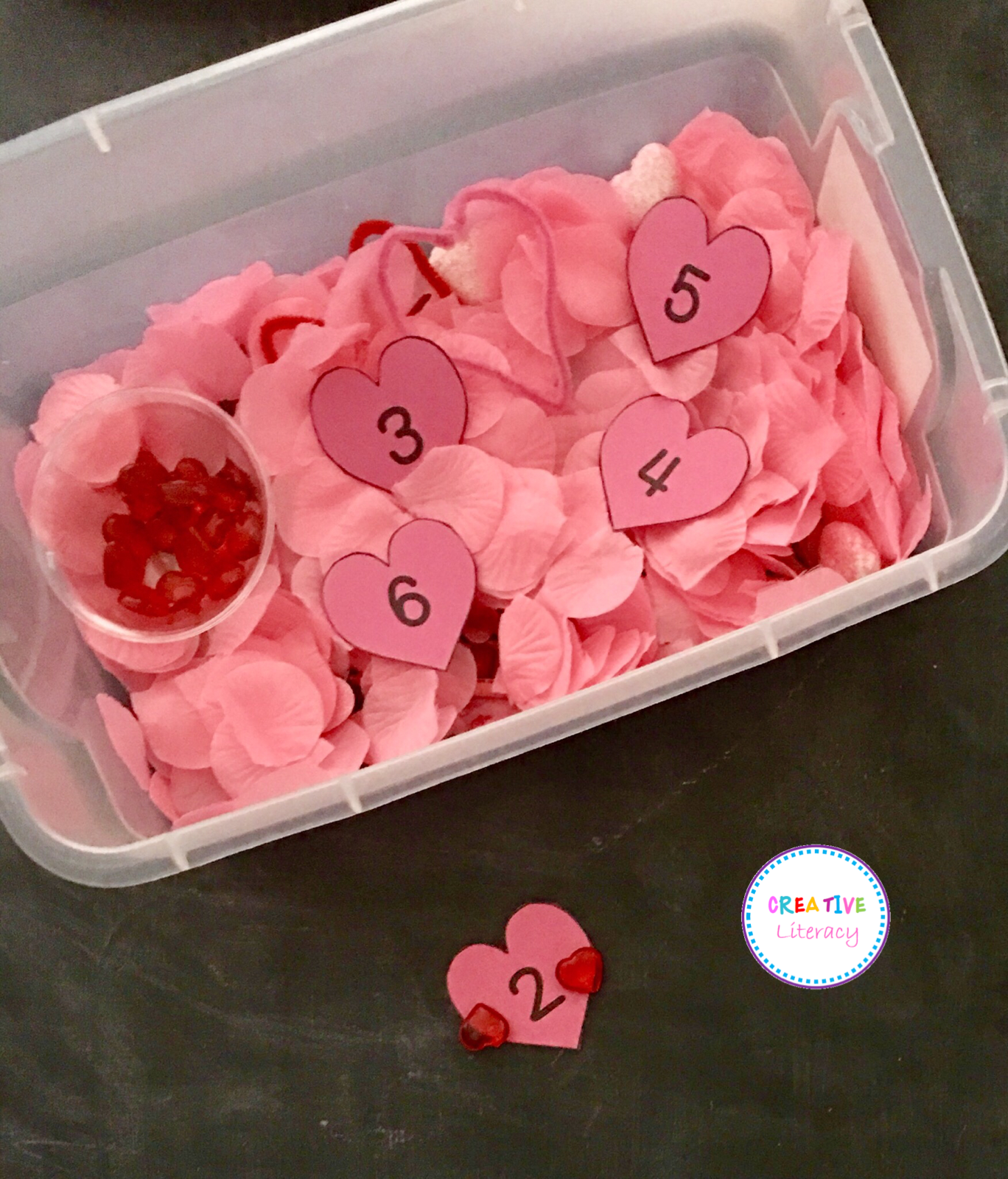 Creative Literacy: 13 Learning Activities With Valentine's Hearts