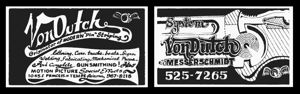 VONSKIP - 24/7AUTOHOLIC - HOTRODS - KUSTOMS - CLASSIC CARS: Von Dutch...