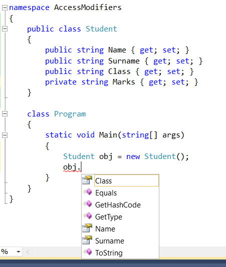 C Access Modifiers Part 19 Tech Solutions